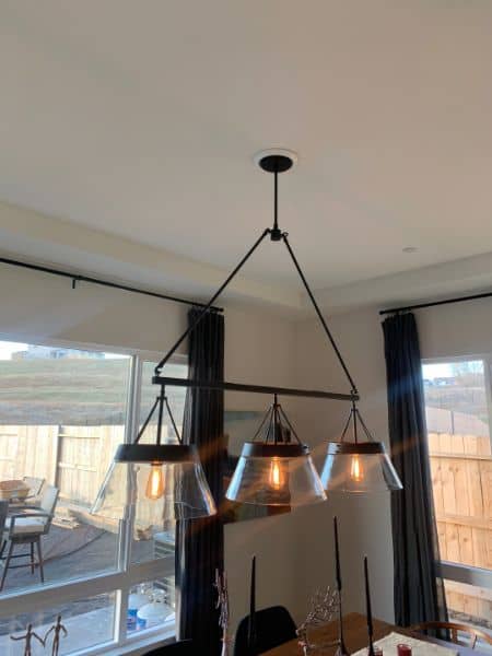 Light Fixture and Ceiling Fan Replacement in Lincoln - Honest Lee ...